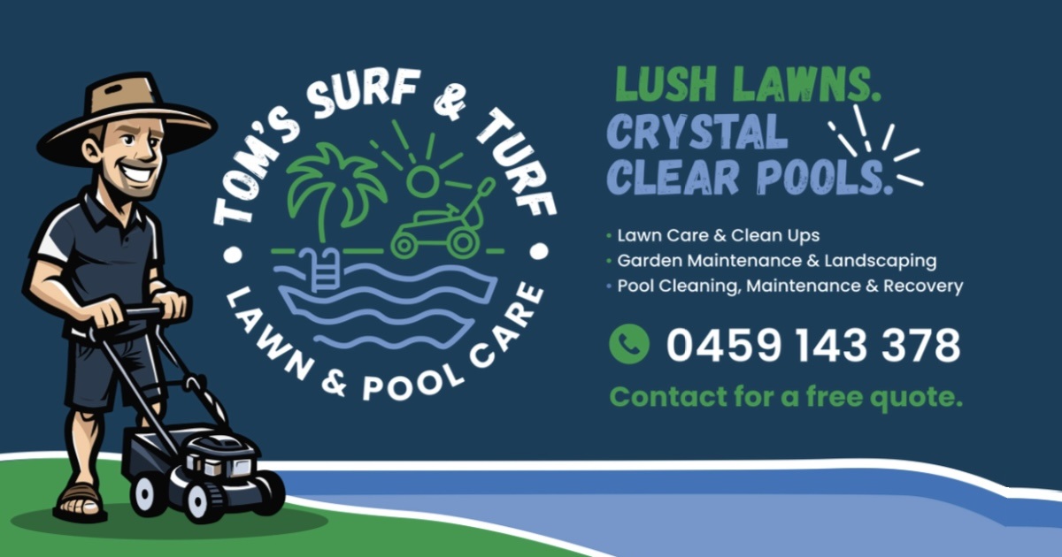 Toms Surf and Turf | Lawn Care, Garden Maintenance & Pool Services in Perth